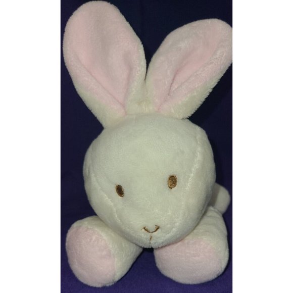Kellytoy | Toys | Kellytoy Baby Bunny Lovey Rattle Plush White Cream ...